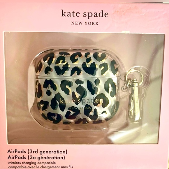 kate spade | Headphones | Nwt Kate Spade 3rd Generation Air Pod Case ...